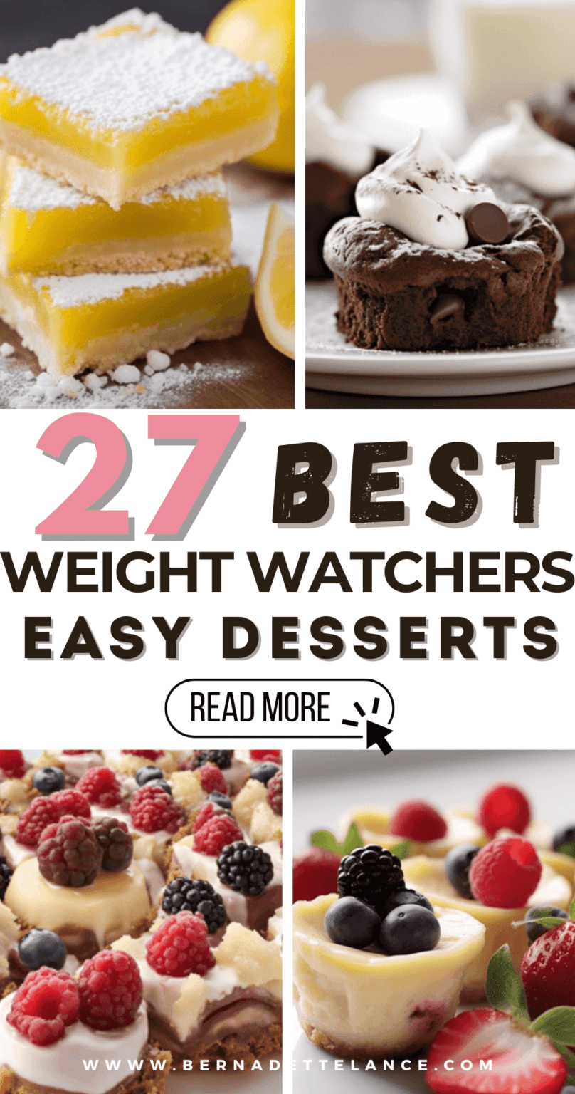 27 Easy Weight Watchers Desserts That Actually Taste Amazing ...