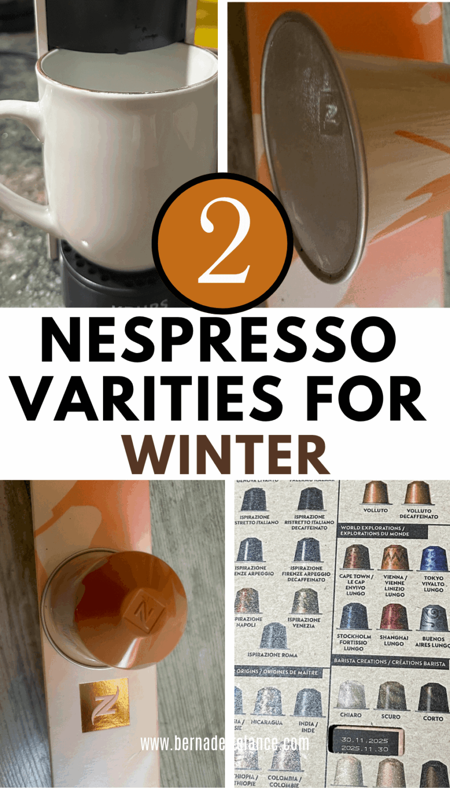 Nespresso Fall Pods: Pumpkin Spice Cake and Pecan Maple